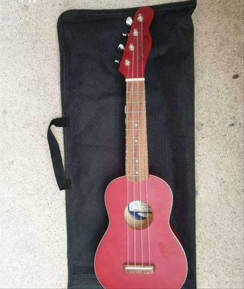 Укулеле fender ukulele venice cherry