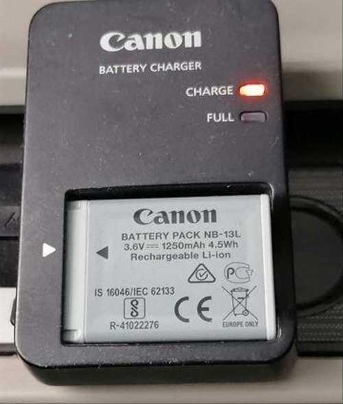 Зарядное устройство Canon CB-2LHE + акк. NB-13L