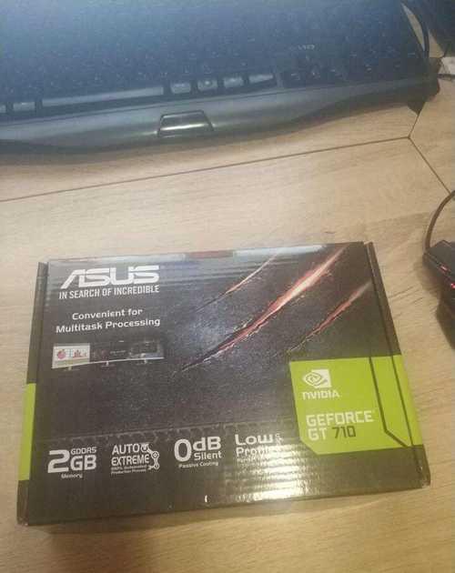 Видеокарта Asus GeForce GT710 2 Gb, новая