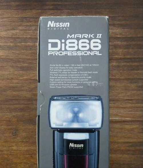 Вспышка Nissin Di - 866 for Canon