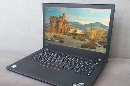 Ростест+Гарантия ThinkPad T470 IPS i5 8Гб SSD256Гб