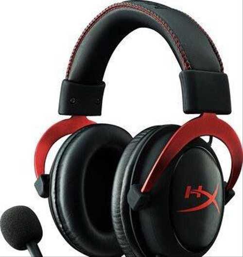 Наушники HyperX Cloud II (красные)