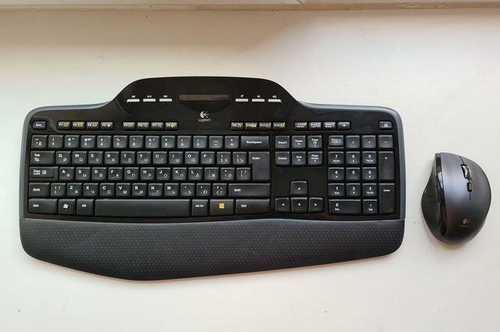 Клавиатура и мышь Logitech Wireless Desktop MK710