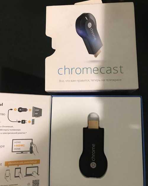 Медиаплеер Google chromecast