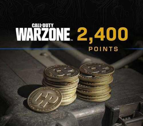 2400 cp Warzone