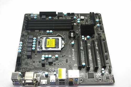 Материнская плата S-1155 AsRock B75 Pro3-M B75