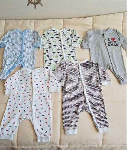 Одежда для мальчика пакетом H&M,Carters,baby gaр