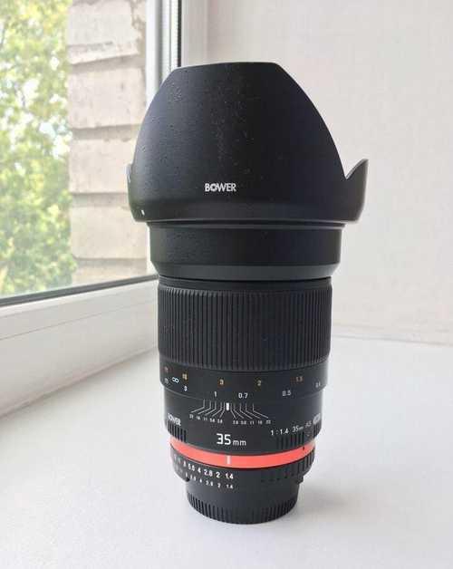 Объектив Samyang Bower 35 1.4 Nikon F