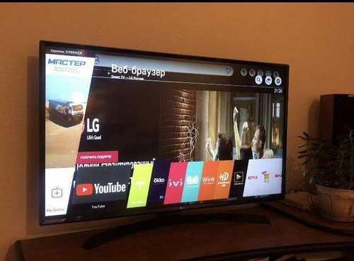 Телевизор LG-43LK6000 smart-TV WI-FI