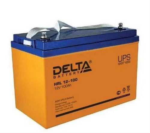 Аккумуляторная батарея Delta HRL 12-100(12V/100Ah)