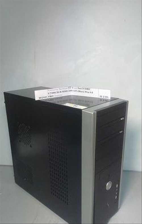 Компьютеры coreE7300/2GB/HDD 500/ATX Black/Win8.1