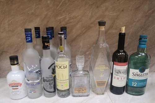 Бутылки из под алкоголя