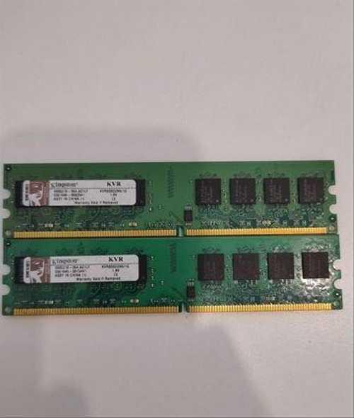 Оперативная память Kingston DDR2 KVR800D2N5/1G 1гб