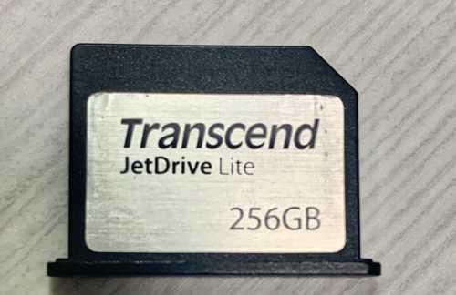 Карта памяти 256gb transcend jetdrive lite ts256gjdl130