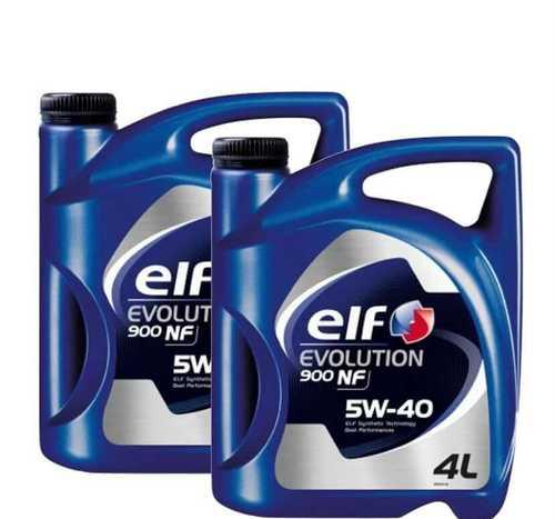 Моторное масло Elf Evolution 900 NF 5w40 4л