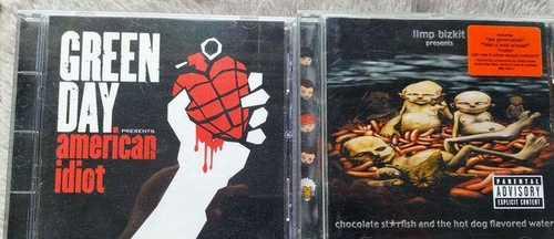 Green day Limp Bizkit CD оригинал