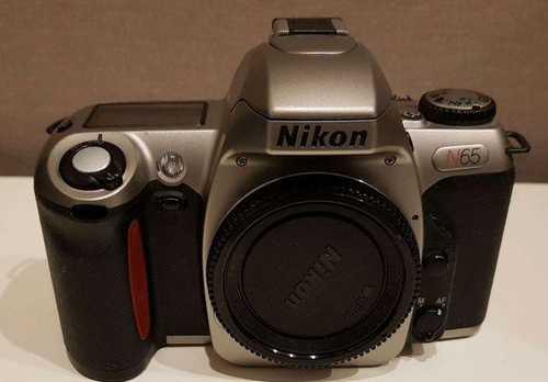 Зеркальный пленочный фотоаппарат nikon n65