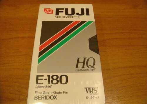 Кассета 100. VHS Fuji. Fuji Dr-IX 90 кассета новая в упаковке запечатанная в Москве.