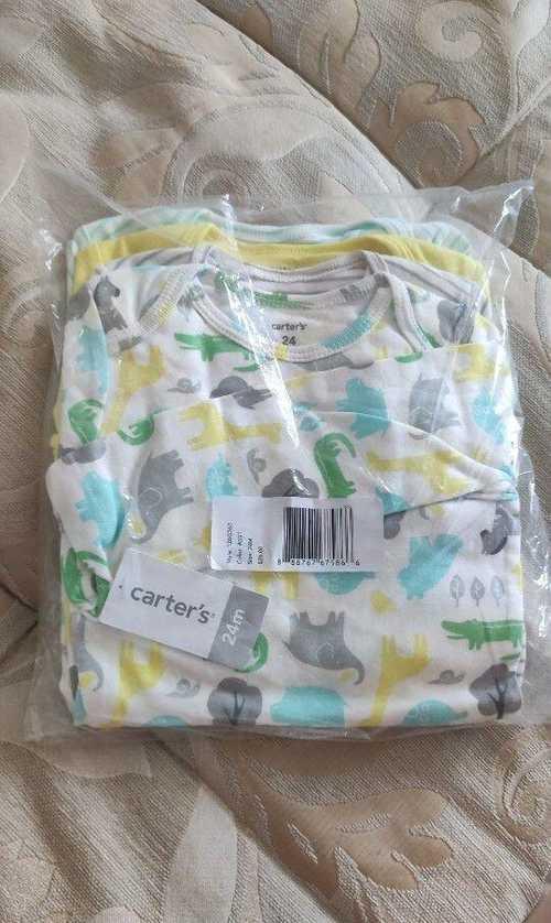 Бодики с длинным рукавом Carters