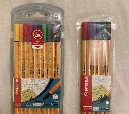Новые цветные ручки Stabilo point 88