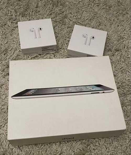 Коробка от iPad наушников Apple iPhone 8+