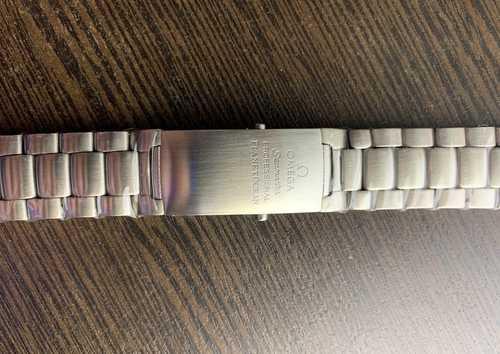 Браслет стальной для часов Omega Seamaster 22mm