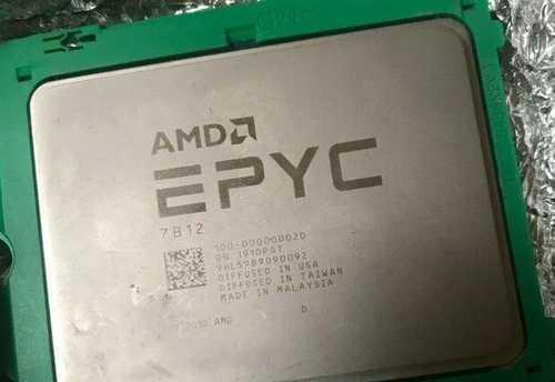AMD epyc 7B12 64 core 2.25-3.3Ghz 256Mb 240W