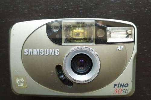 Плёночный фотоаппарат samsung fino 30se