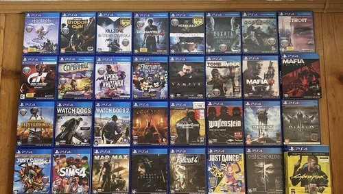 Игры для PS4 цены указаны в описании