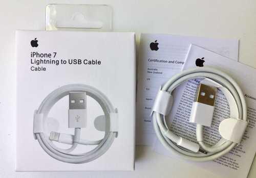 Зарядка iPhone 7 Lightning to USB Apple Original