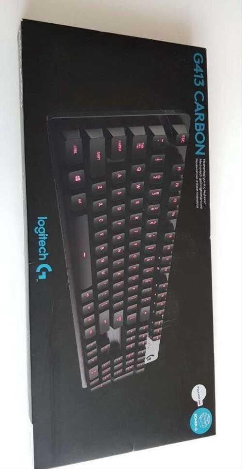 Клавиатура Новая Logitech G413 carbon