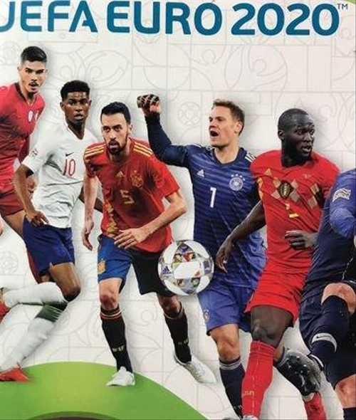 Наклейки uefa road TO euro 2020