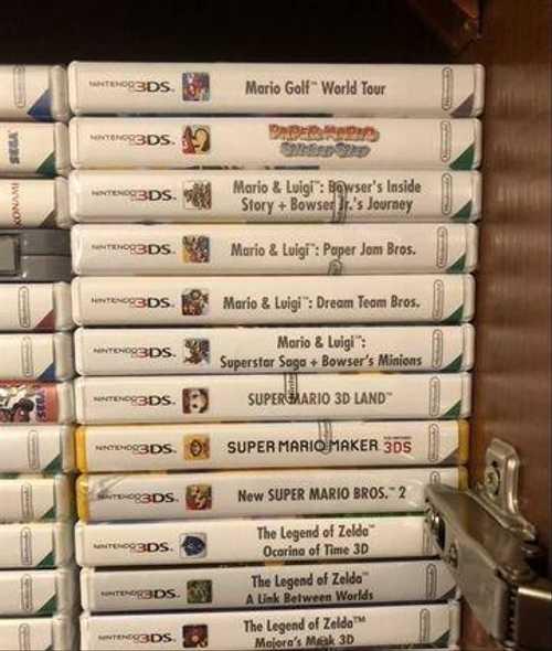 Nintendo 3DS/DS коллекция редких игр
