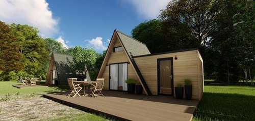 Каркасный Дом A-Frame mini