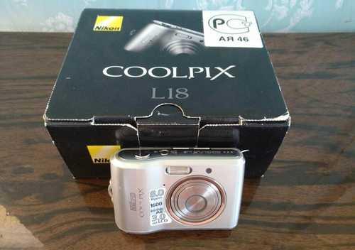 Фотоаппарат Nikon coolpix L18