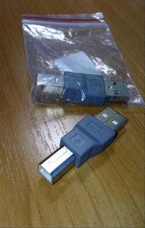 Переходник USB - USB принтер, новый