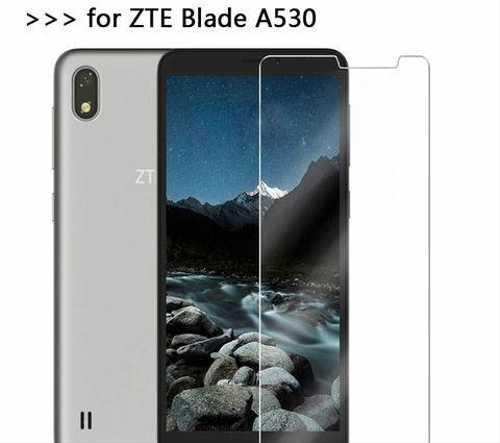 Защитное стекло для ZTE Blade A530 и Чехол-Книжка