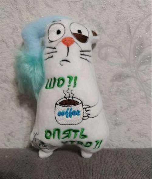 Кот интерьерная игрушка