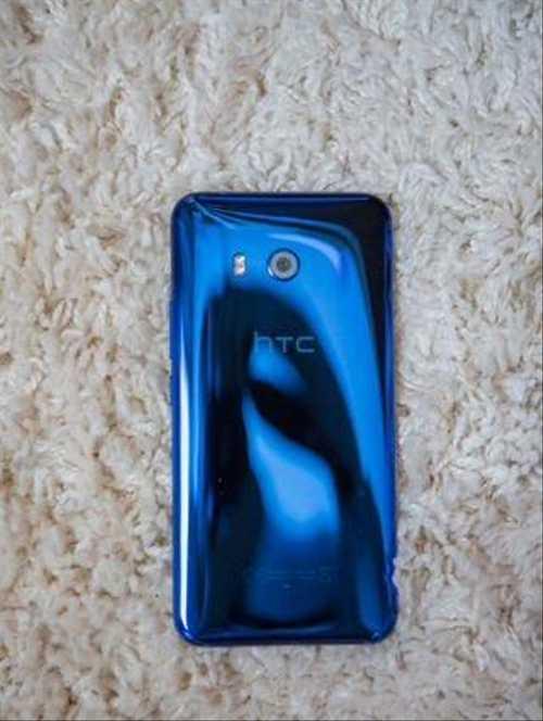 HTC U11 Blue 128 гб (куплен в мвидео)