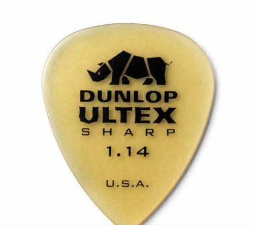 Медиатор Dunlop Ultex Sharp толщина 1.14 мм, пошту