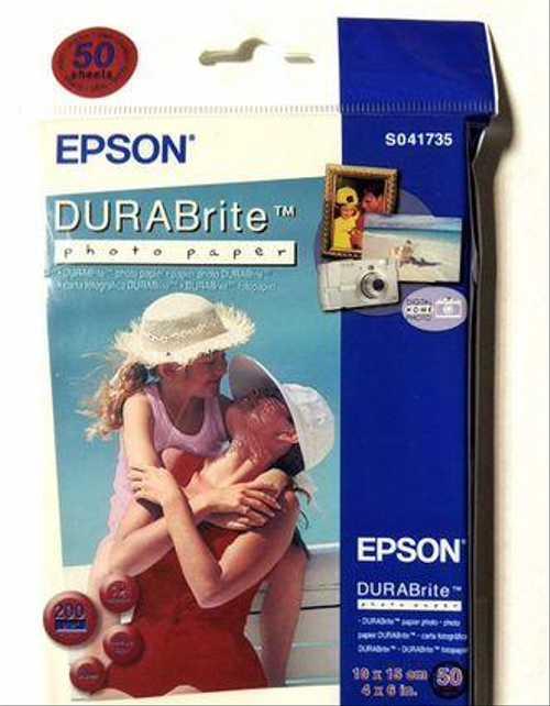 Фотобумага Epson durabrite S041735