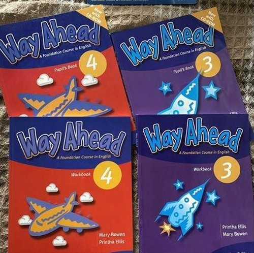 Way Ahead Pupils Book 3 и 4
