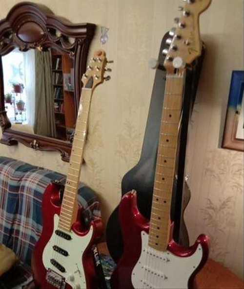 Электрогитара Fender Stratocaster с комбиком