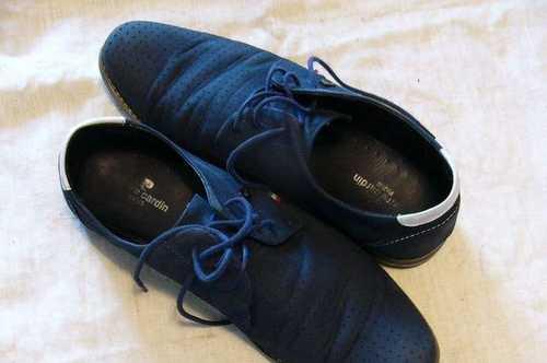 Туфли мужские Pierre Cardin синие размер 43