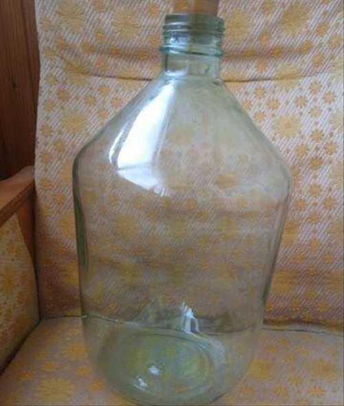 Бутыль стеклянная 12 литров