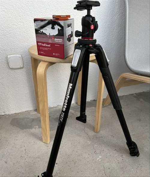 Штатив Manfrotto mt190x3 голова mh494-bh re112901