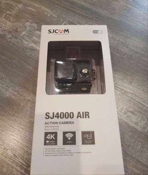 Экшн камера sjcam sj 4000 air 4k wi-fi