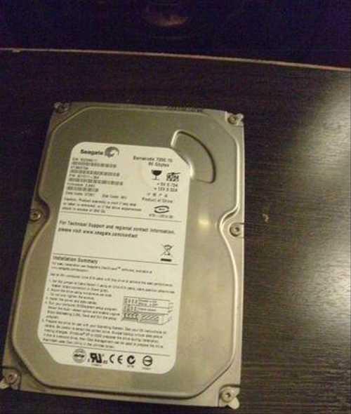 Жесткий диск Seagate 80 гигов