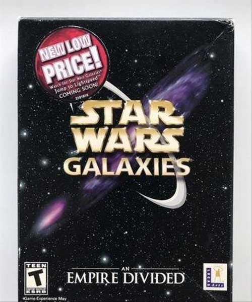 Компьютерная игра DVD Star Wars Galaxies