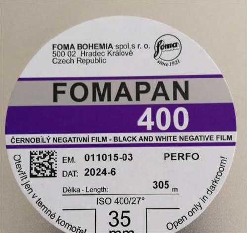 Фотопленка Fomapan 400 35мм